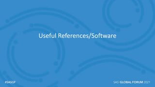 SAS Global 2021 Introduction to Natural Language Processing | PPT