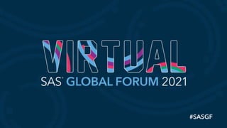 SAS Global 2021 Introduction to Natural Language Processing | PPT