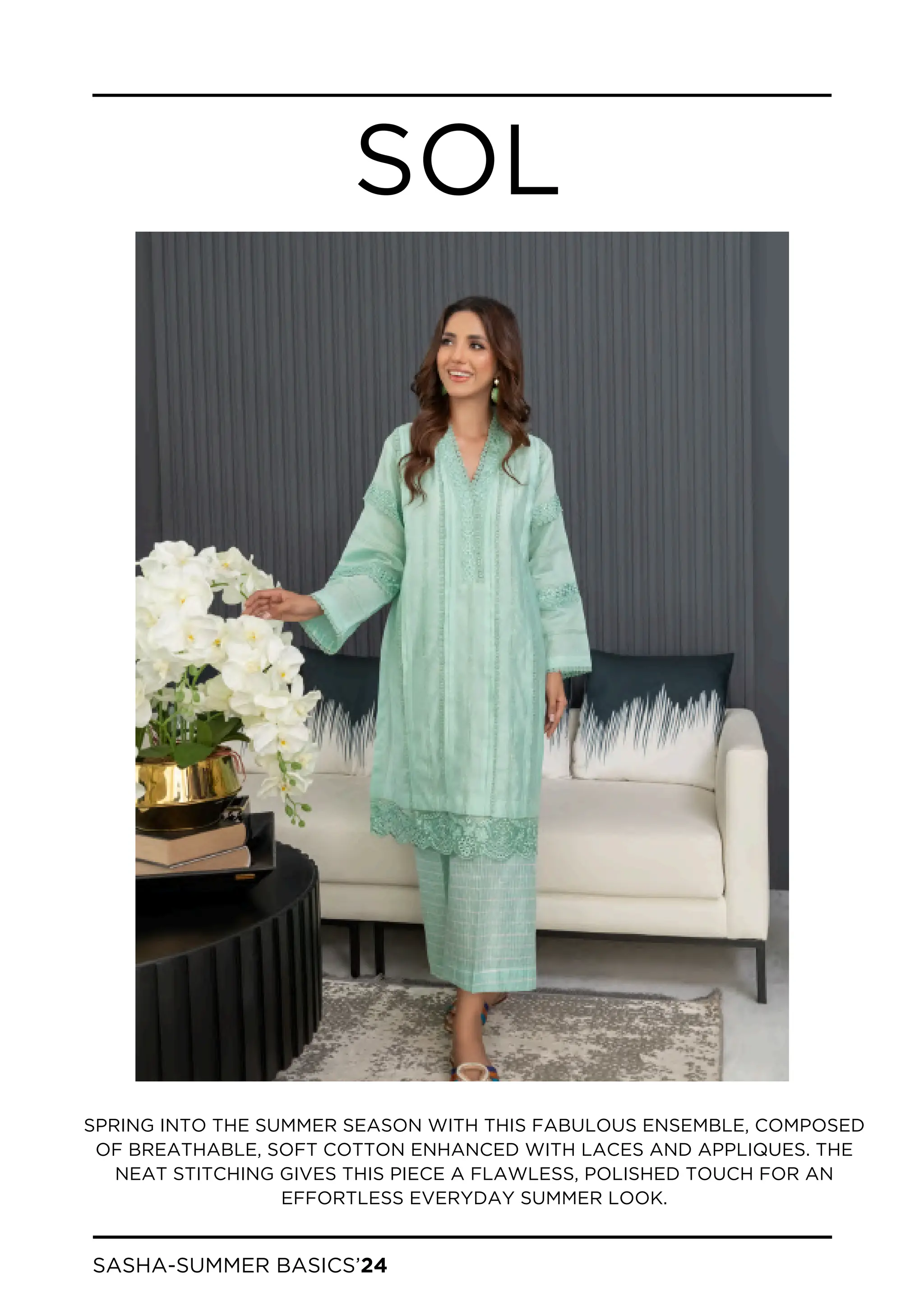 Sasha Summer Basics '24: Elegant and Contemporary Styles | PDF