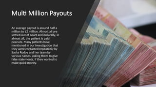 Sasha Rodoy - The Supreme Fraudster pptx | PPTX