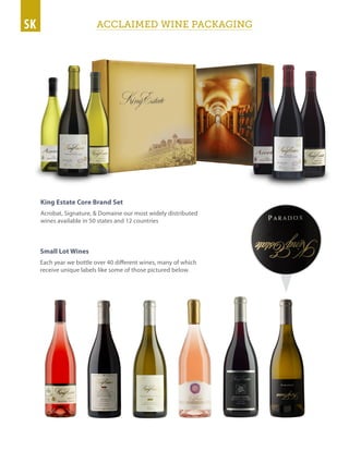 My King Estate Winery Portfolio | PDF