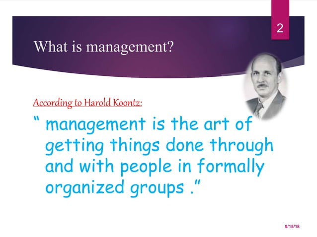 Management as science, art and profession...! | PPTX