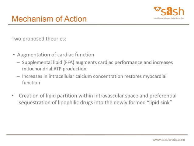 SASH : Intravenous Lipid Emulsion - Applications in Toxicology by Dr ...
