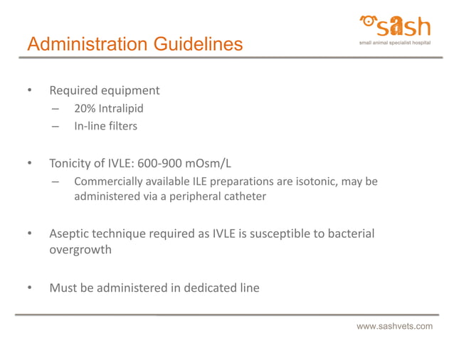 SASH : Intravenous Lipid Emulsion - Applications in Toxicology by Dr ...