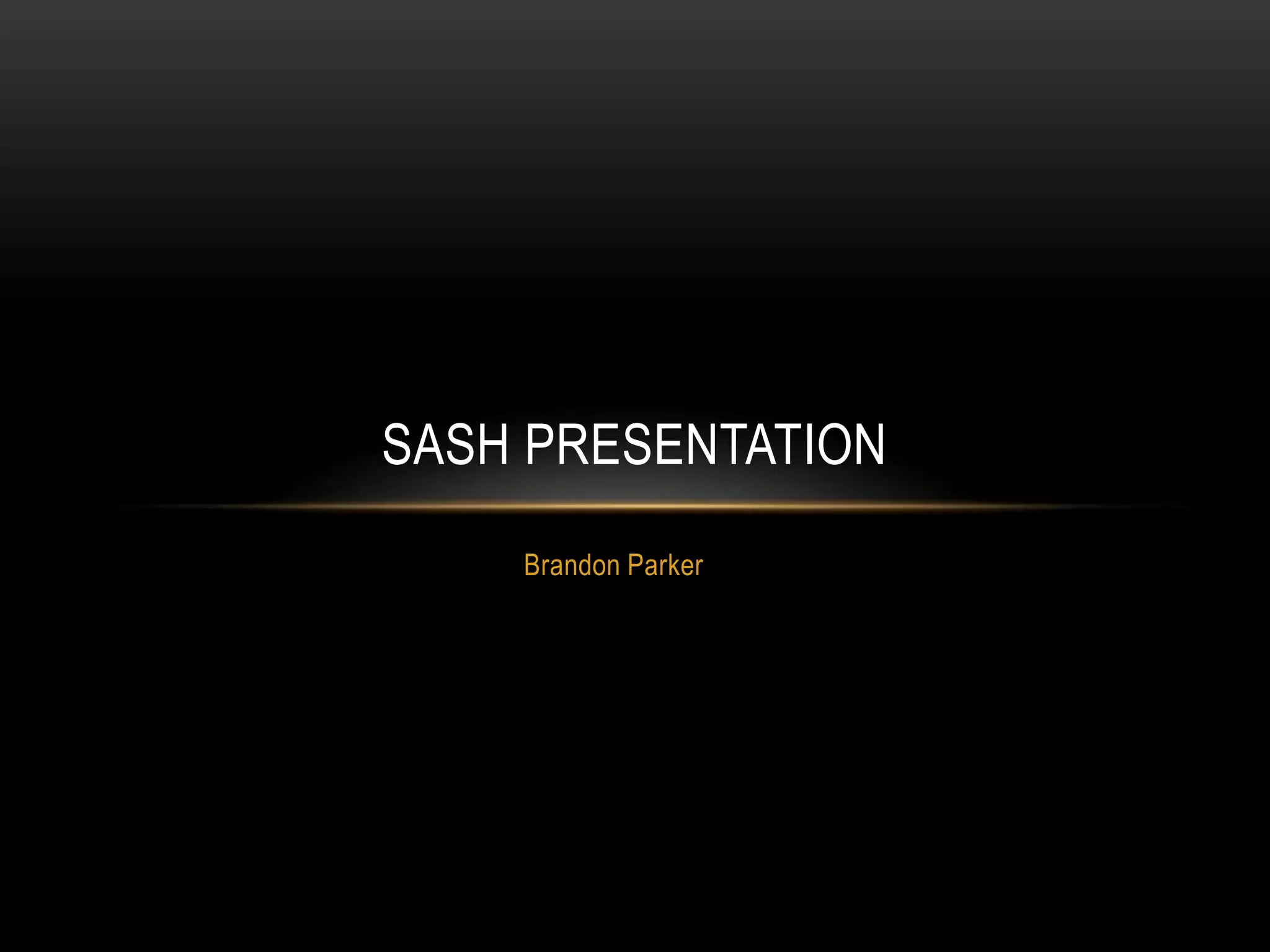Sash presentation task 3&4 | PPTX