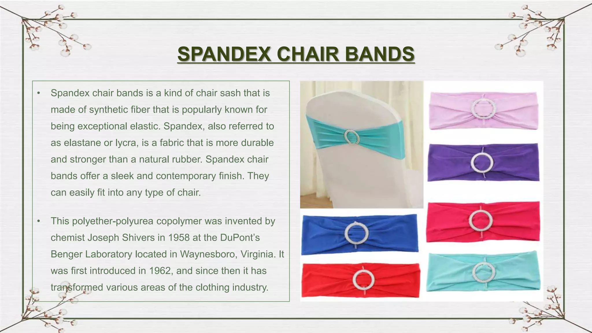 Sash up your event with different types of chair sashes | PPT