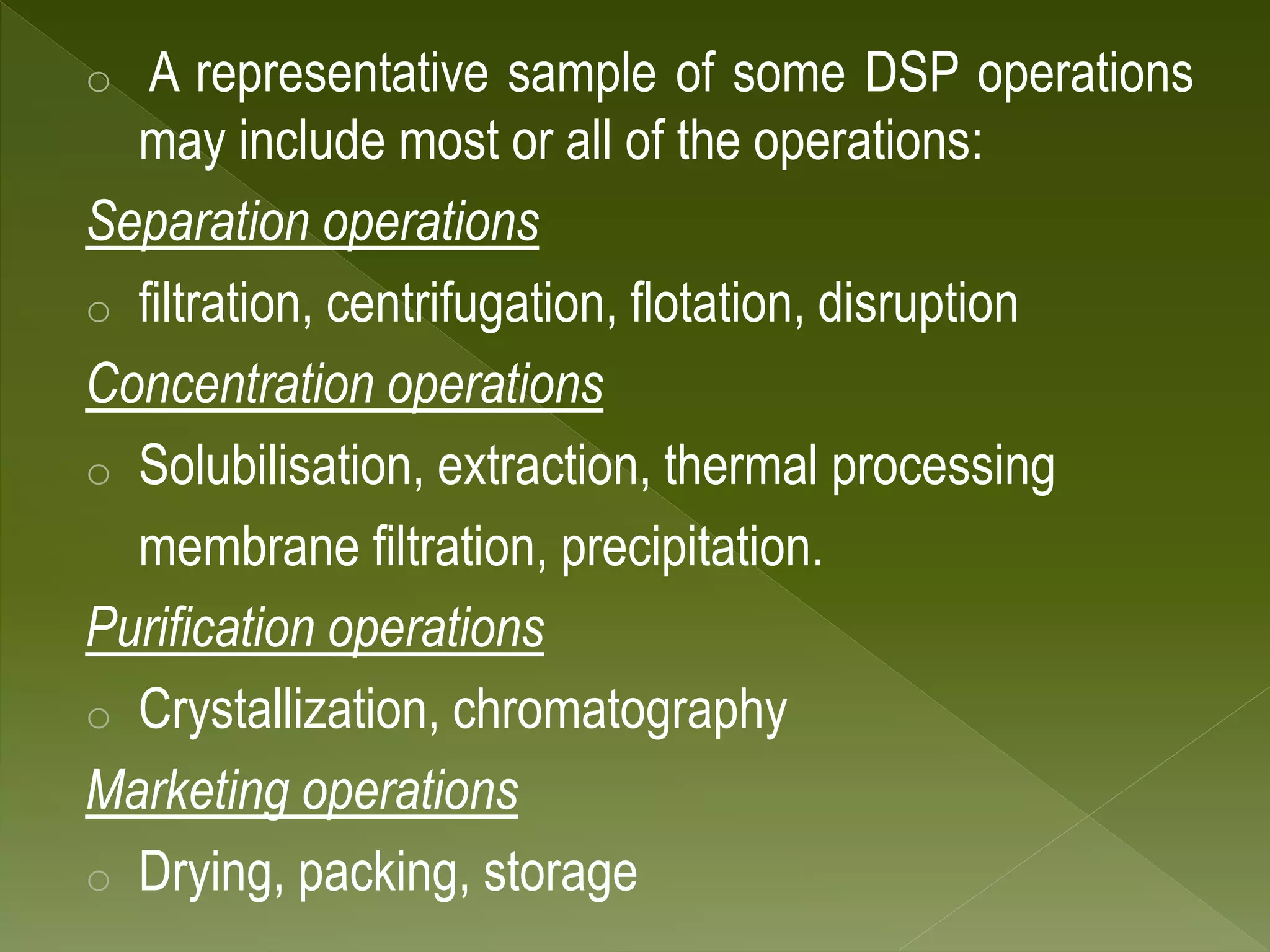 Down Stream Processing | PPTX