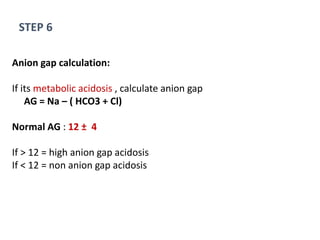 Sasi ARTERIAL BLOOD GAS ANALYSIS | PPTX