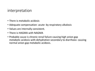 Sasi ARTERIAL BLOOD GAS ANALYSIS | PPTX