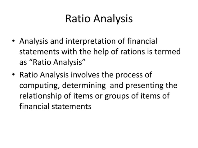 Ratio analysis, Formulas, Advantage PPt.pptx