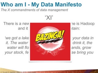 Sas insight sessie data management - Data Quadrant Model | PPT