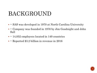 Sas institute inc | PPTX