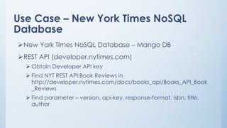 SAS integration with NoSQL data | PDF