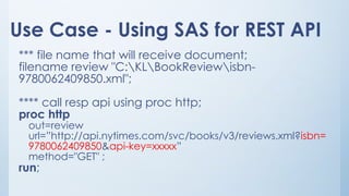 SAS integration with NoSQL data | PDF