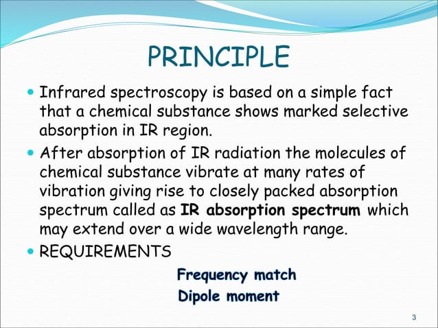 INTERPRETATION OF IR SPECTROSCOPY | PPTX