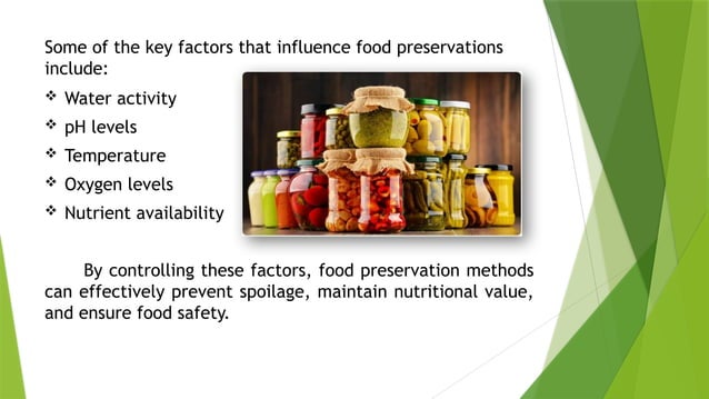 General principle methods of preservation | PPTX