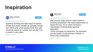 Applying Systems Thinking to Software Architecture | PPTX