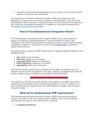 Saskatchewan Immigration guide for Canada PR through SINP.pdf