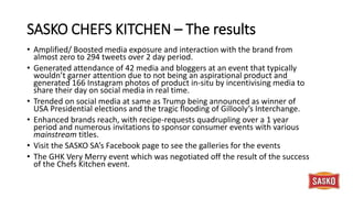 SASKO Chefs Kitchen | PPT