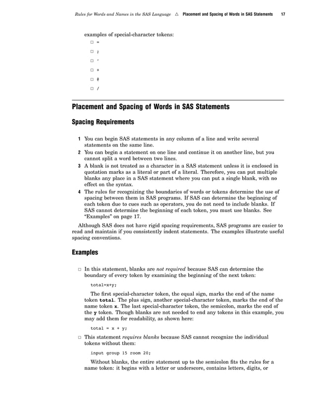Sas language reference concepts | PDF | Programming Languages | Computing