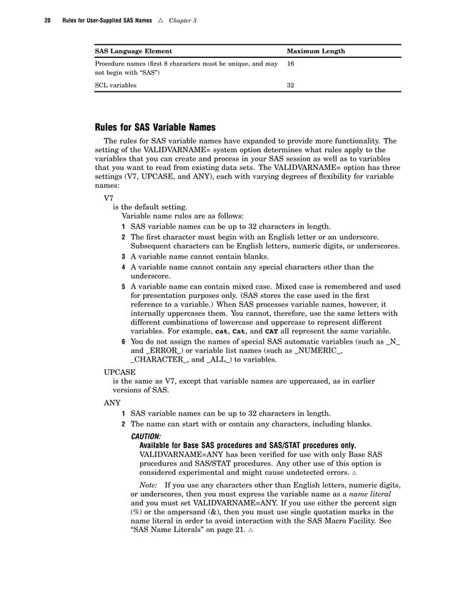 Sas language reference concepts | PDF | Programming Languages | Computing