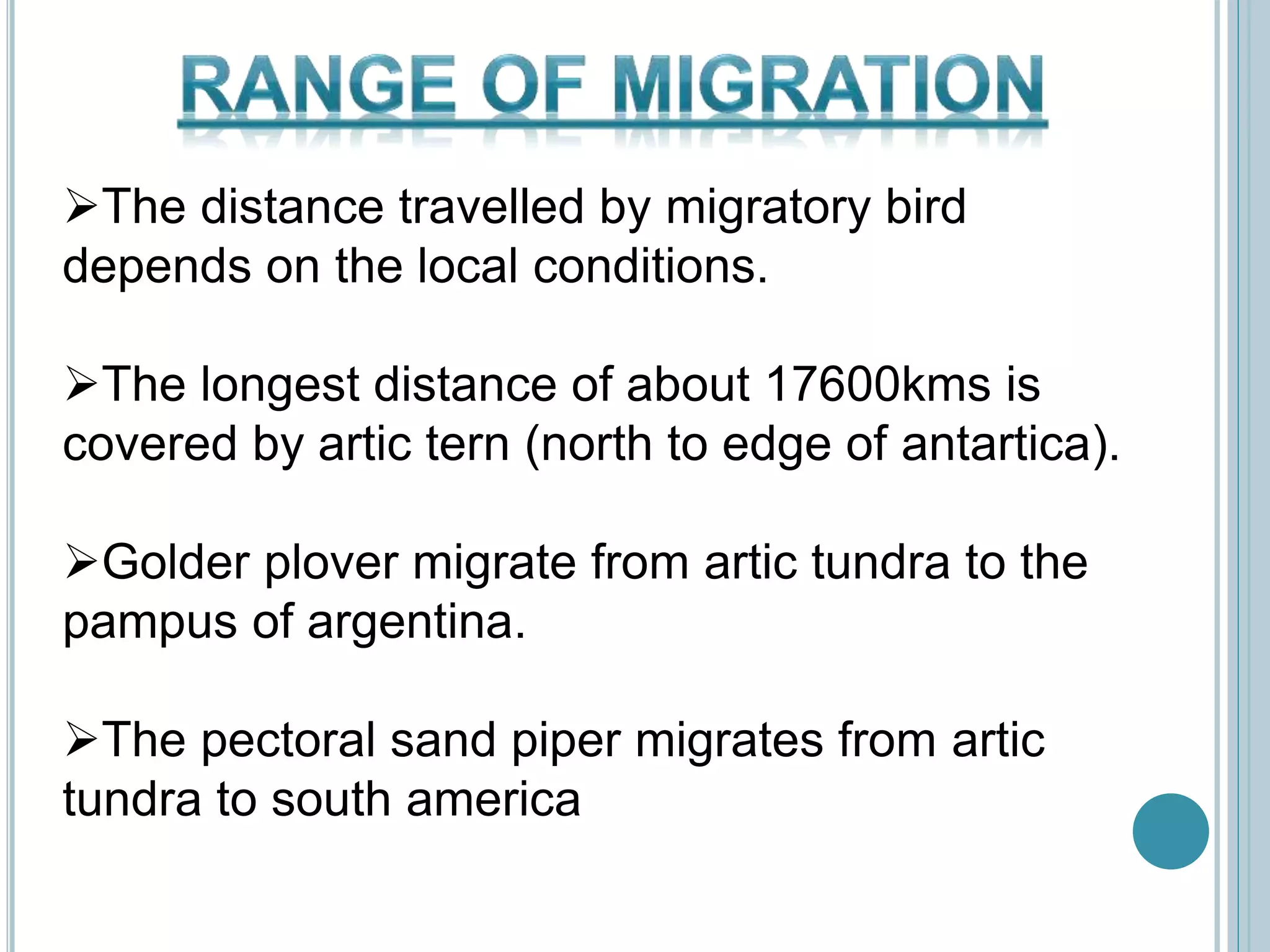 migration of animals | PPTX