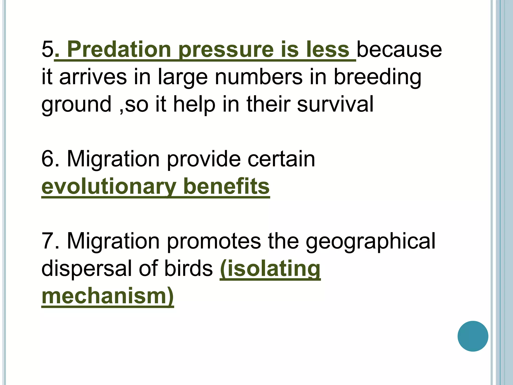 migration of animals | PPTX