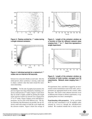 Fireﬂy-inspired Heartbeat Synchronization in Overlay Networks | PDF