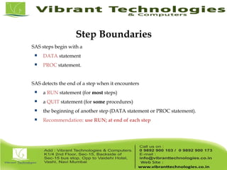 SAS - overview of SAS | PPT