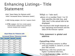 Sas Plots Graphs | PPT