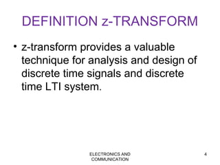 inverse z-transform ppt | PPT