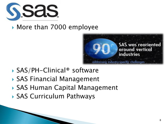 Sas Presentation | PDF | Databases | Computer Software and Applications