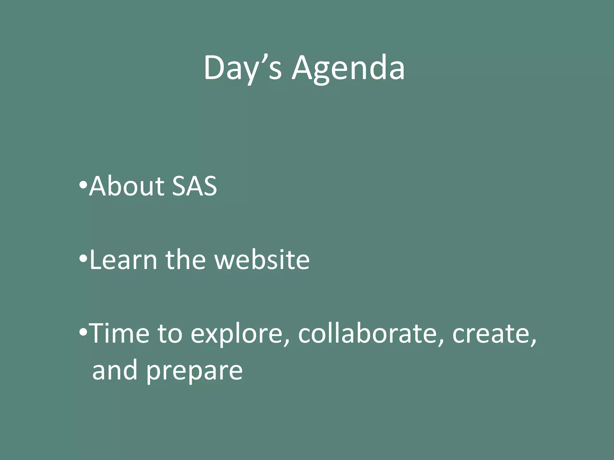 Sas presentation | PPTX