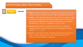 SAS macro processing vs with out macro processing | PPTX