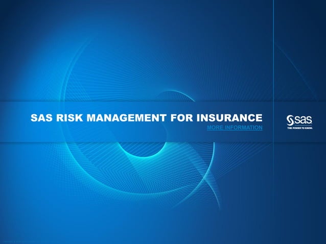 SAS Risk Management for Insurance | PDF | Stocks and Bonds | Personal ...