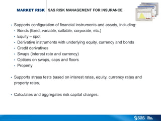 SAS Risk Management for Insurance | PDF