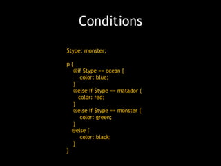 Introduction to sass | PPT