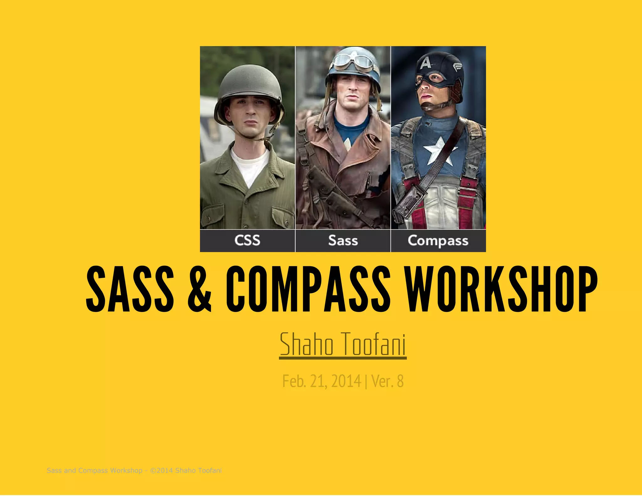Sass and compass workshop | PPT