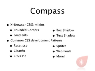 Sass compass | KEY | Web Development | Internet