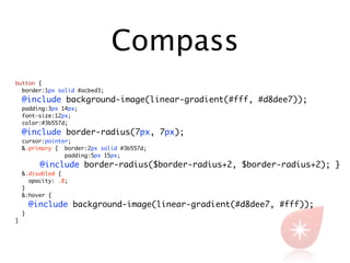 Sass compass | KEY | Web Development | Internet