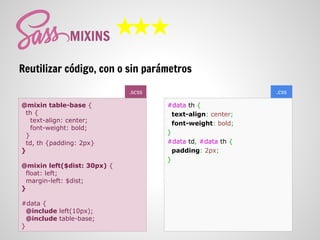 Sass & compass | PPT