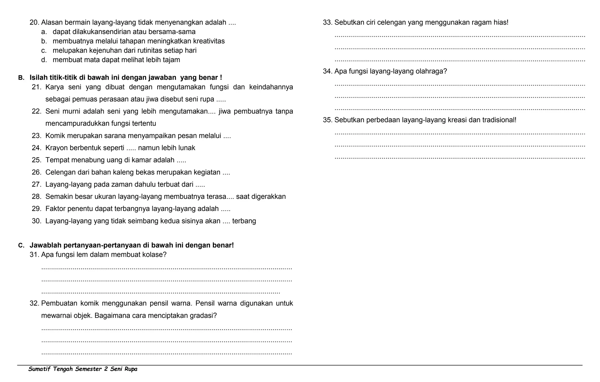 Sumatif Akhir Semester Seni Rupa SSM 2.docx