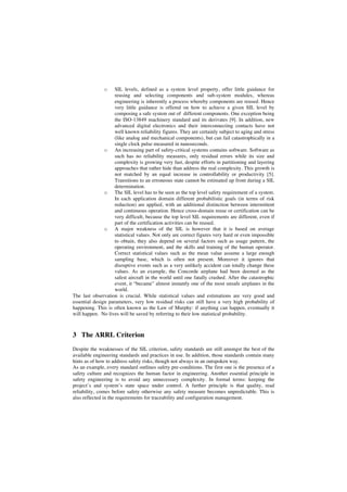 ARRL: A Criterion for Composable Safety and Systems Engineering | PDF ...