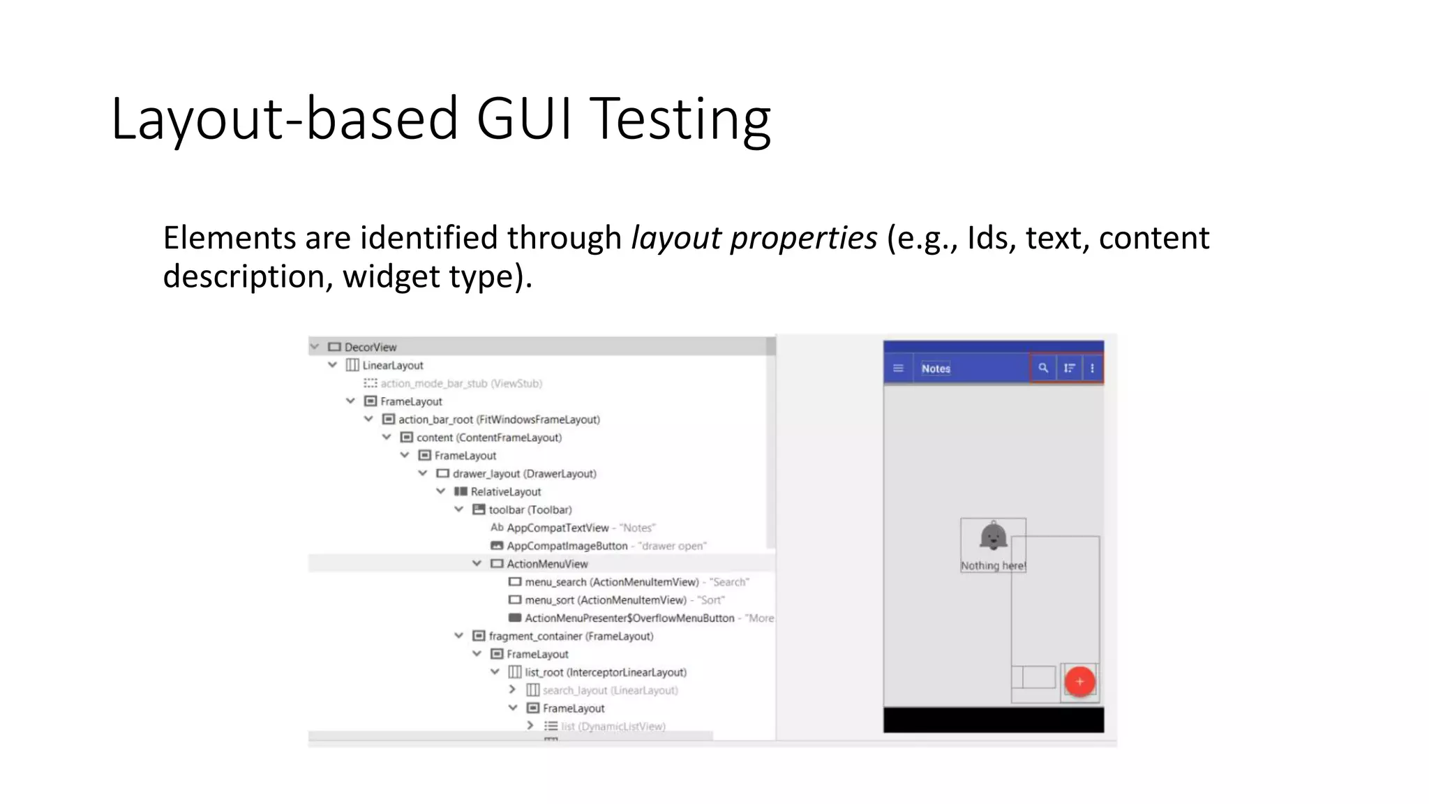 Automated Generation Evolution And Maintenance A Perspective For Mobile Gui Testing Ppt