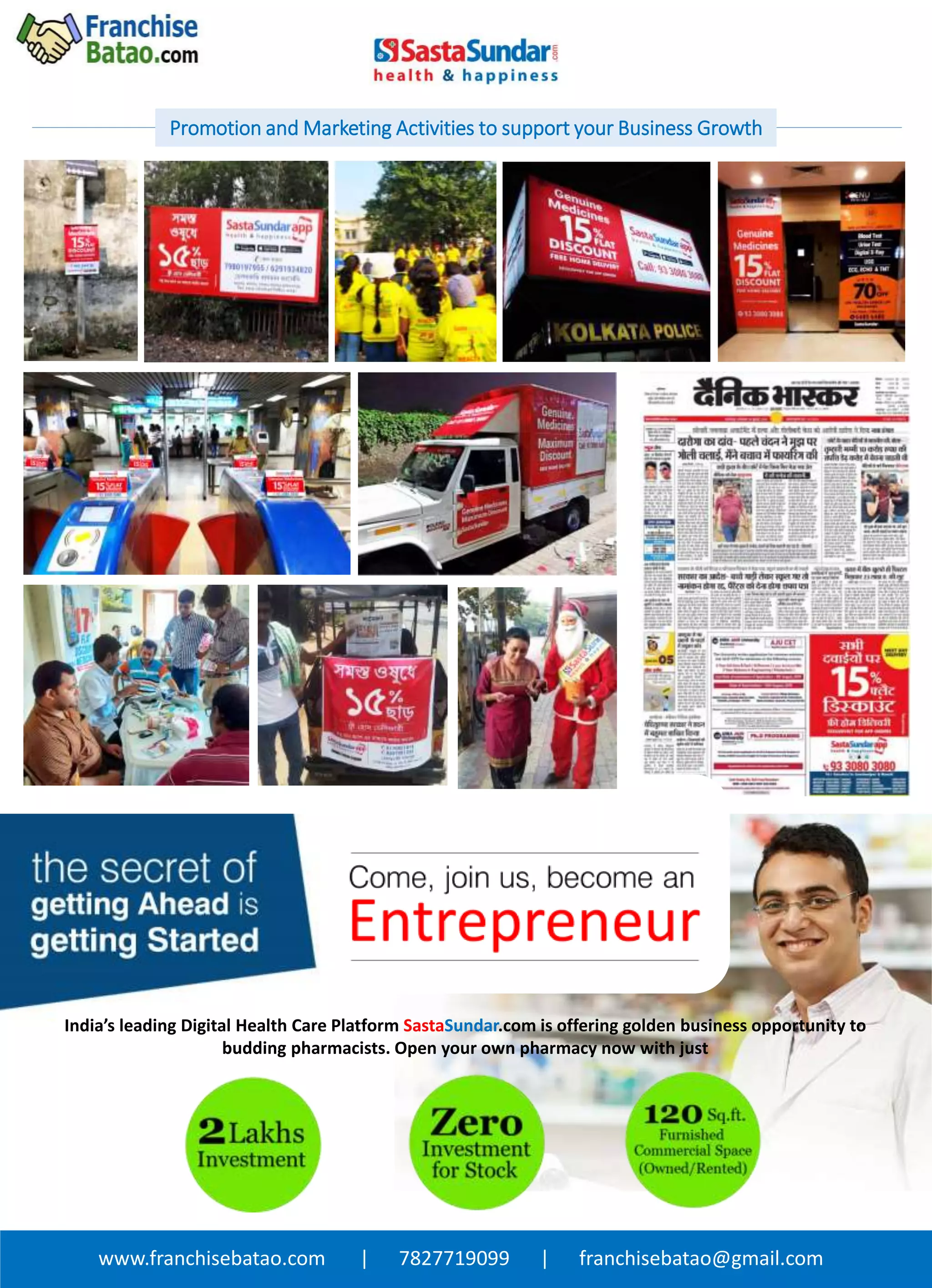Sasta sundar Franchise ppt | PDF