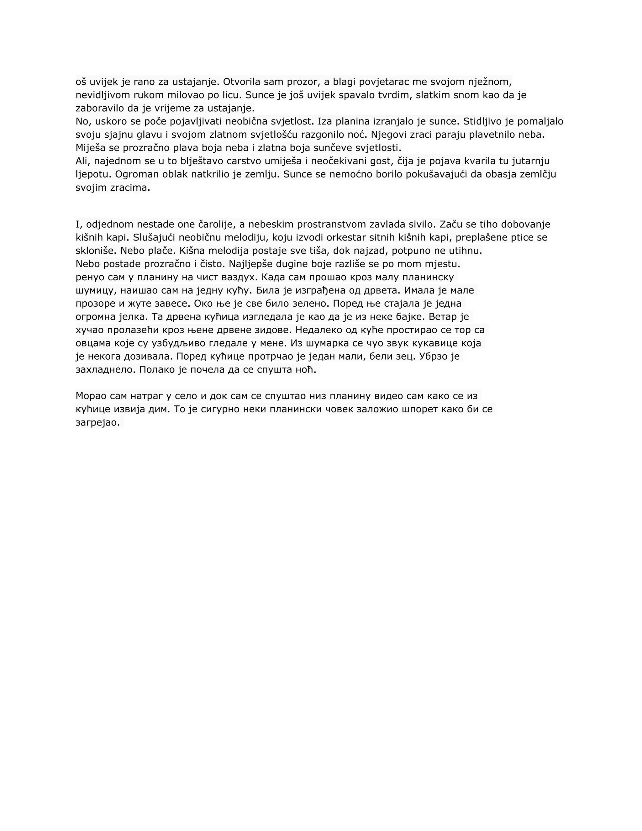 Sastavi iz srpskog | PDF