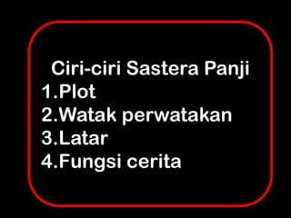 Sastera panji | PPT
