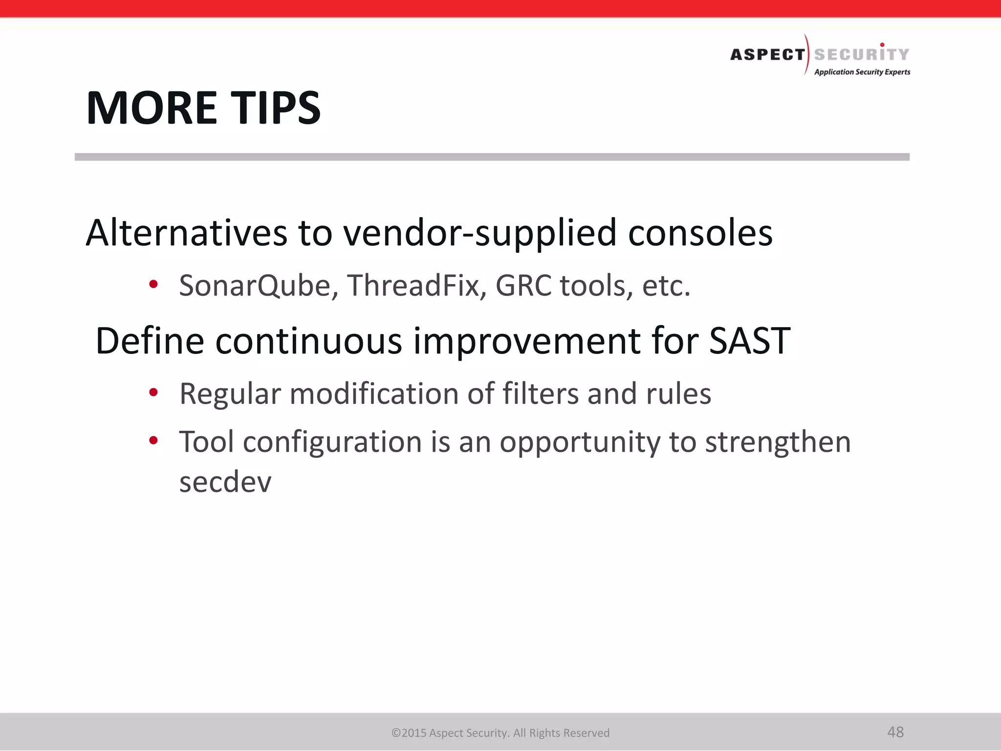 Static Analysis Security Testing for Dummies... and You | PPTX