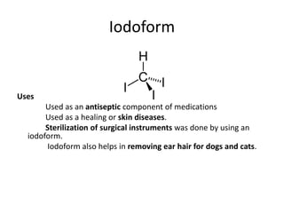 Structure and uses of organic compoundsptx | PPTX | Skin Care | Beauty