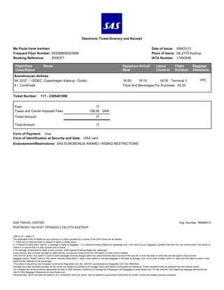 Sas ticket 3.12